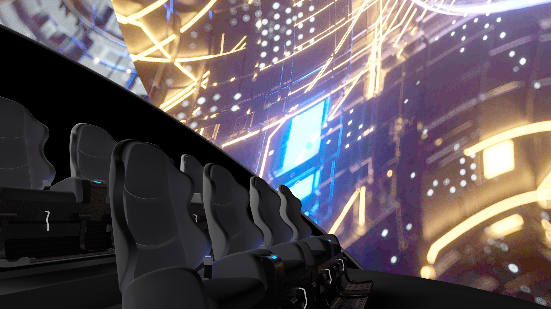 360 ° Ball Screen Cinema - Buy Product on Dinfone Culture Technology